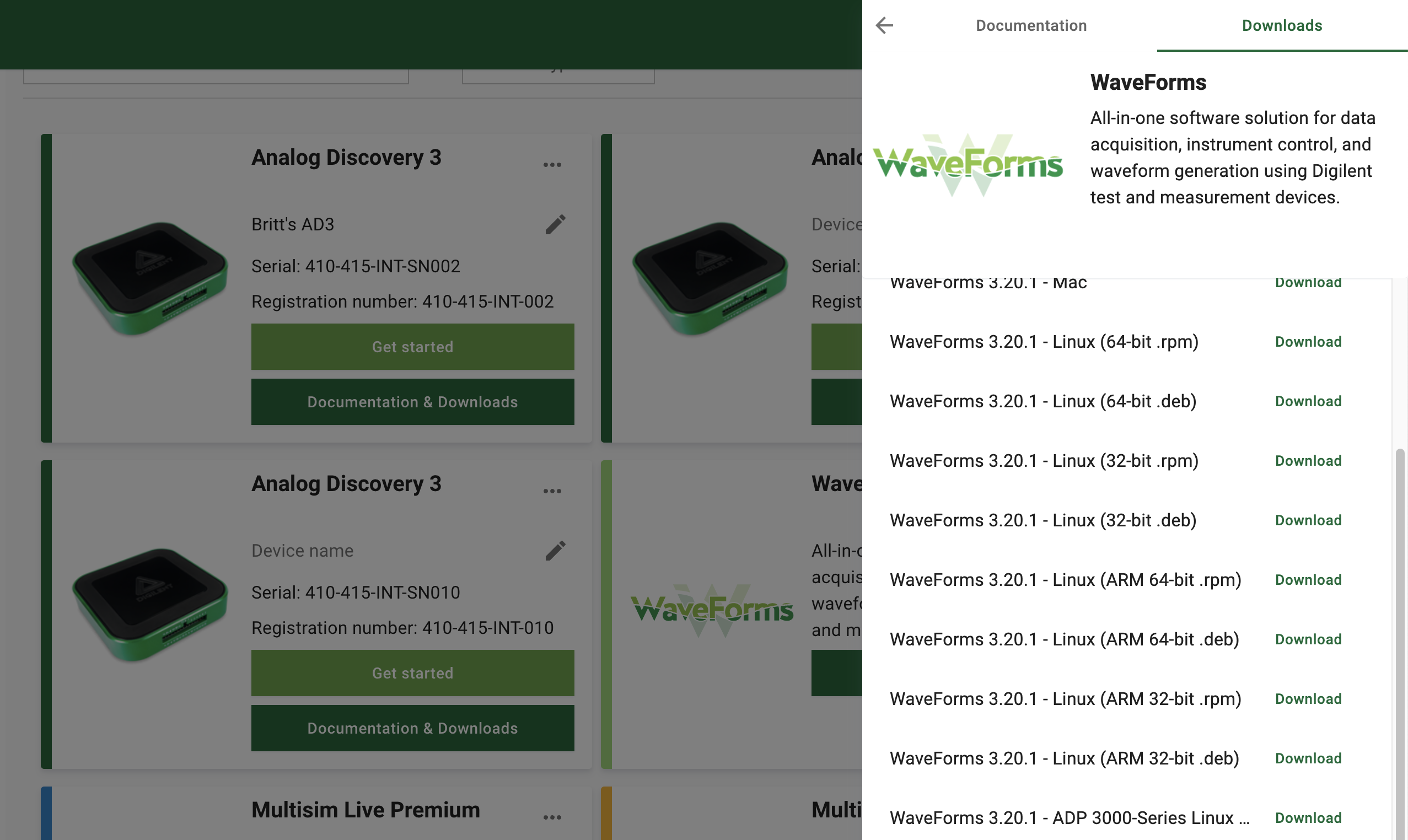 How to download WaveForms – Digilent