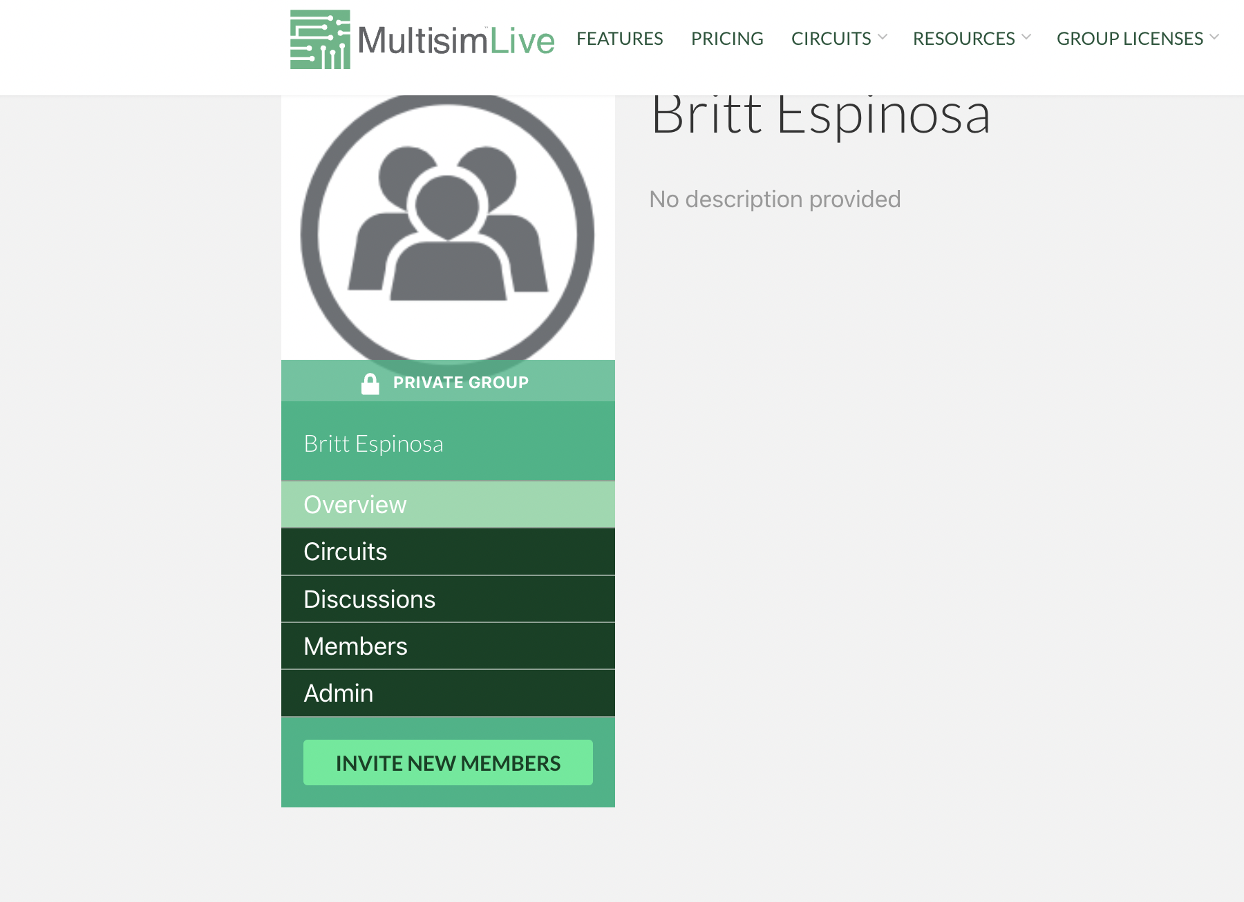 Inviting/managing members and assigning licenses (Group Licenses) – Digilent